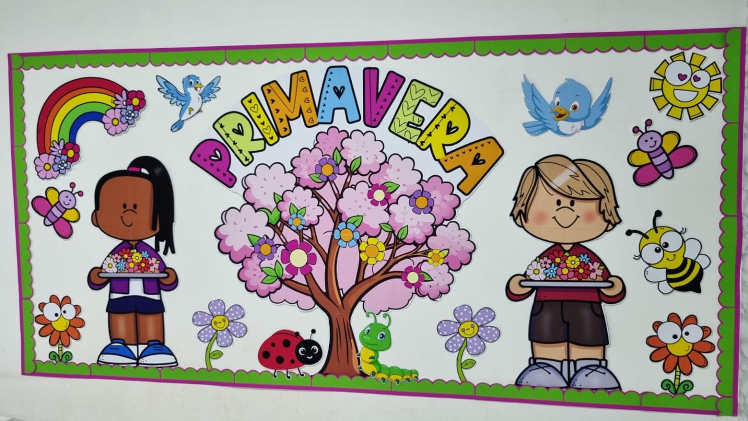 PAINEL DA PRIMAVERA – Atividades Educativas Tio Edy & Tia Anne